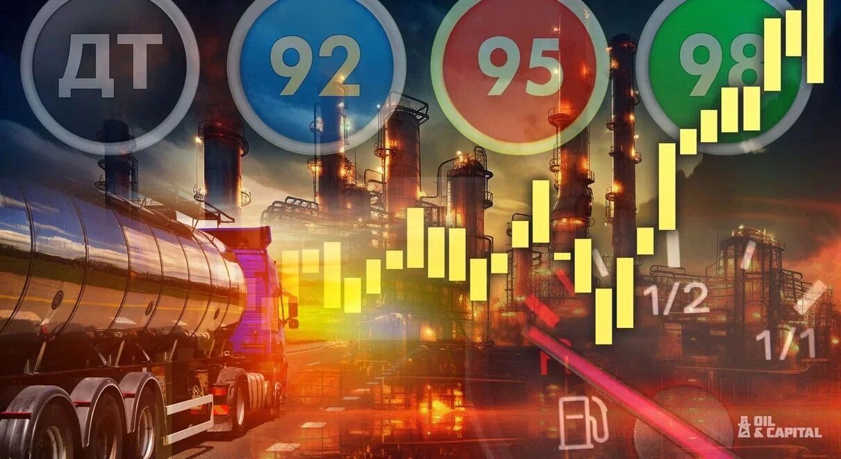 Бензин на АЗС России подорожал на 0,6%, ДТ подешевел на 0,1% за неделю ...